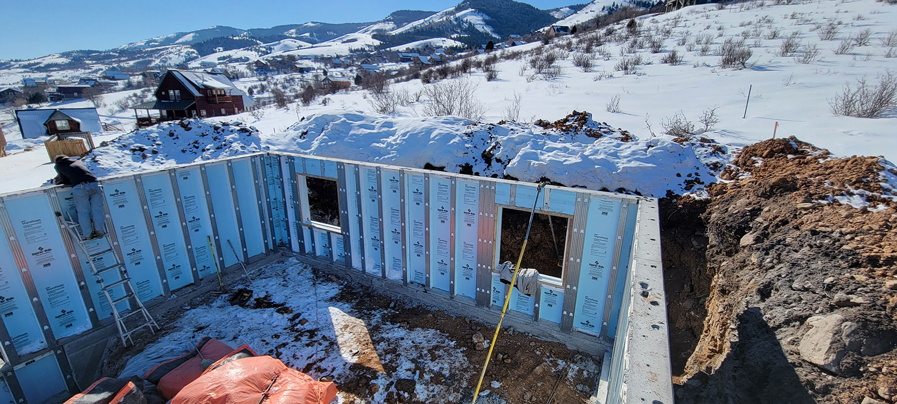Precast Concrete Foundation in Fish Haven, Idaho - Above Board Contracting, LLC